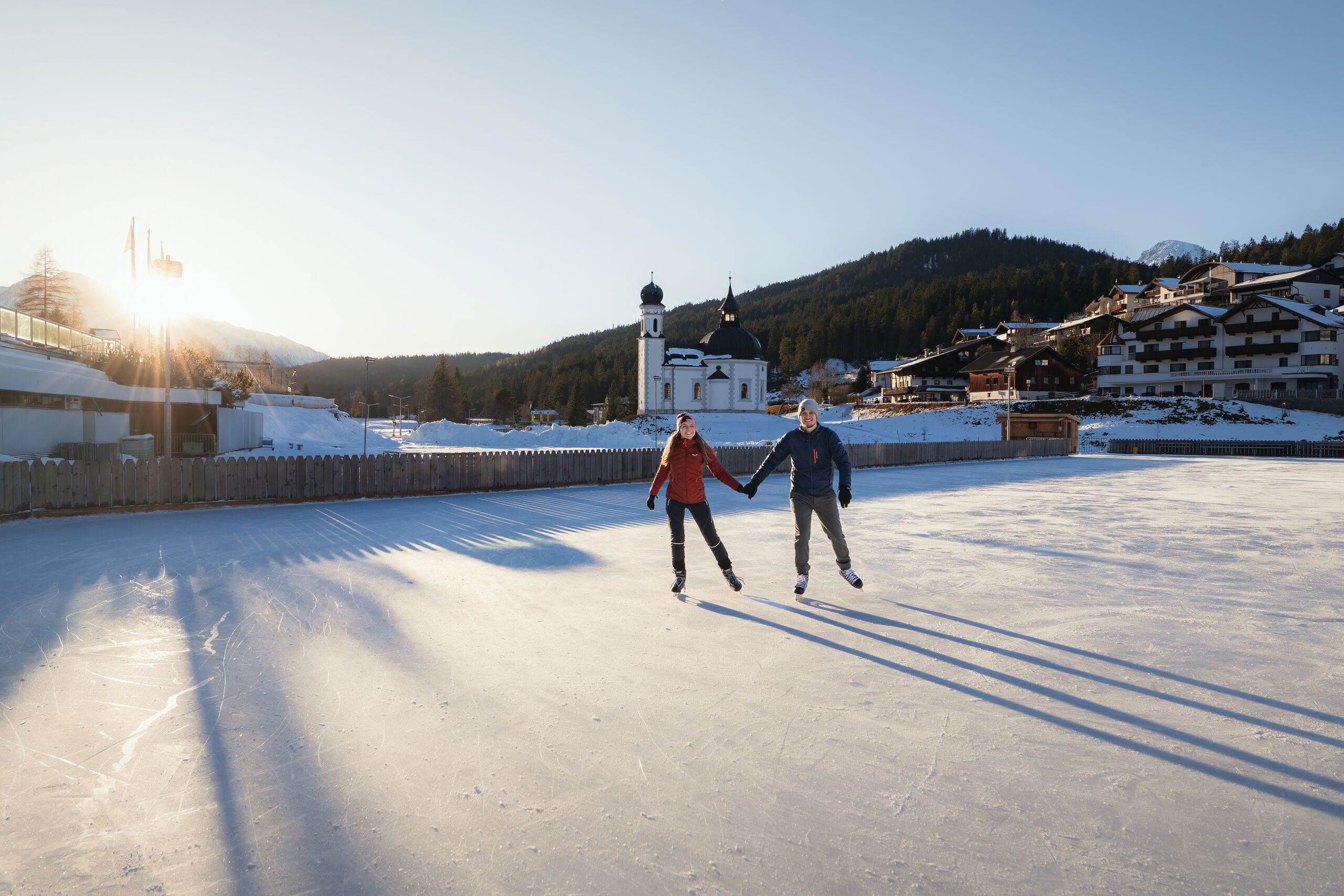 Eislaufplatz Kongresszentrum Seefeld, Eislaufen