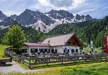 Almen & Hütten auf dem Tiroler Hochplateau