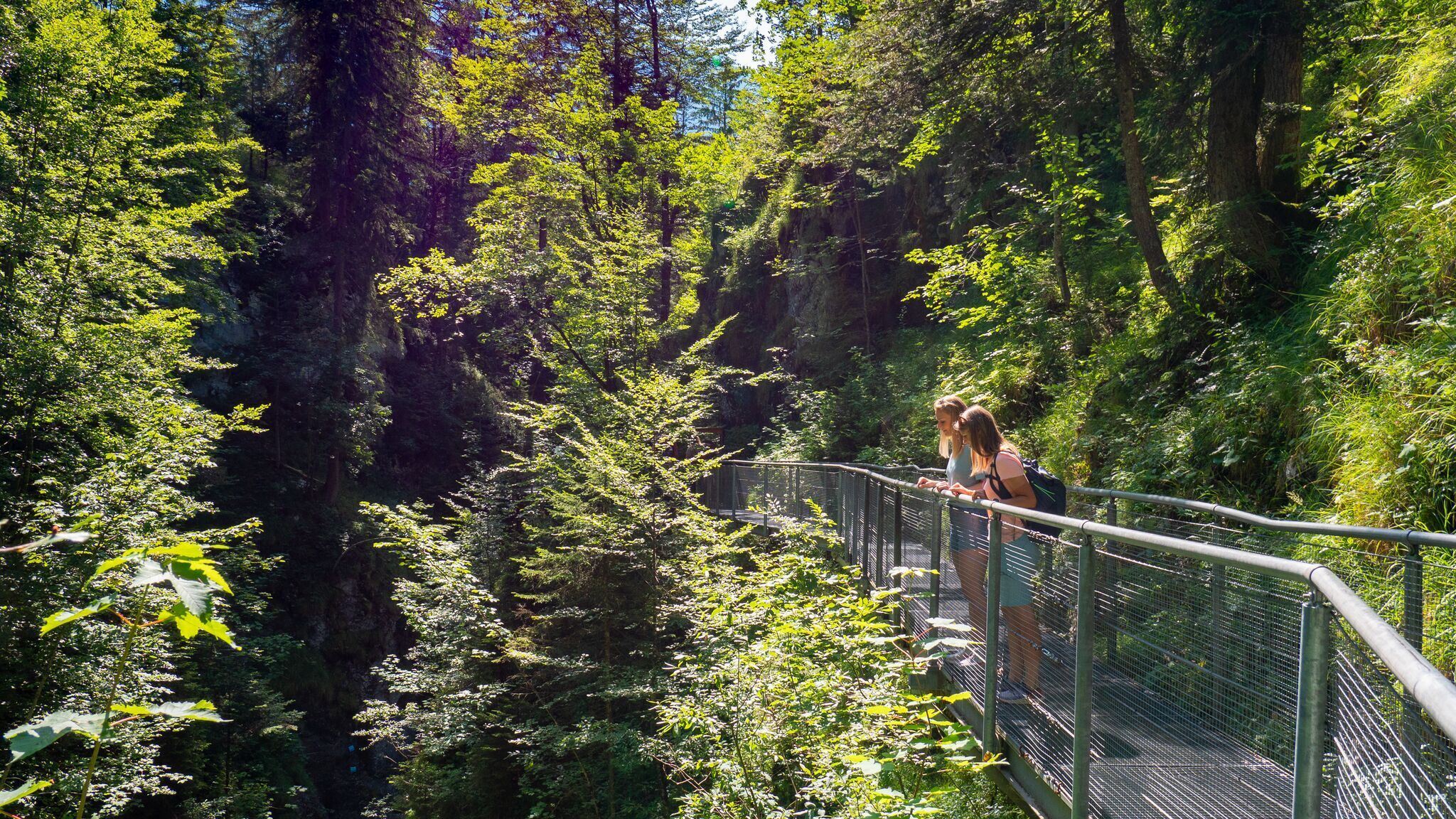 Long Gorge Trail through the Leutasch Spirit Gorge with Themed Trail ...