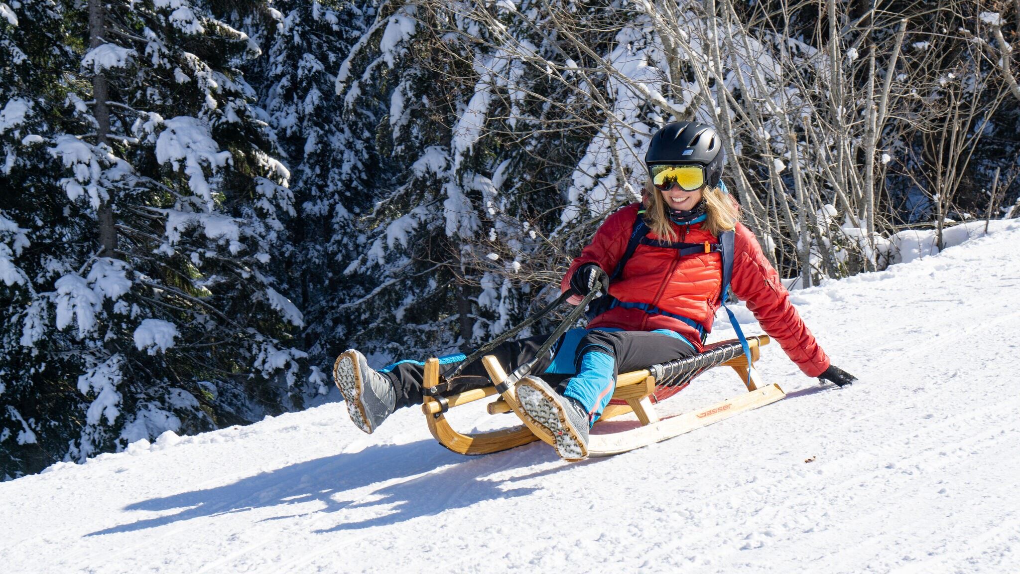 Rodelbahn Hoher Sattel